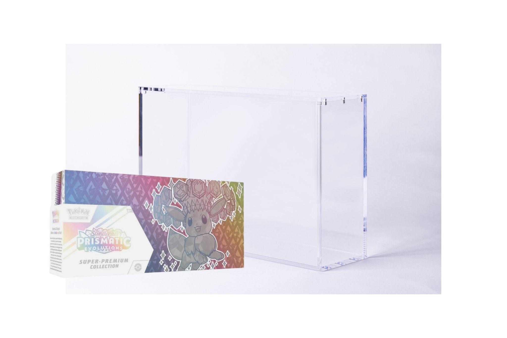 Acryl Case - Special Premium Collection Box (SPC) Prismatic Evolutions ...